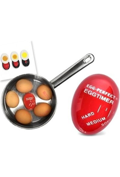 Sampurchase Home 3 Adet Yumurta Zamanlayıcısı - Isıya Duyarlı Ser Sampurchase Home 3 Adet Yumurta Zamanlayıcısı - Isıya Duyarlı Ser