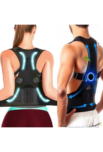 Ankaflex Manyetik Dik Durus Korsesi Kambur Önleyici Korse Omuz Bel Sırt Korsesi