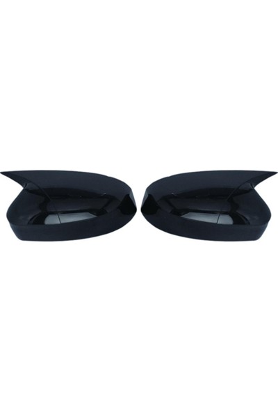 Kingstar Dacia Dokker 2012-2021 Uyumlu Piano Black Yarasa Ayna Kapağı