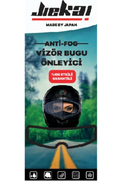 Motospartan Motosiklet Kask Buhar Camı [buğu Önleyici Pinlock] Üniversal Jıek