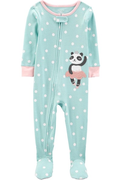Carter's Panda Figürlü Kız Bebek Tulum Carter's Panda Figürlü Kız Bebek Tulum