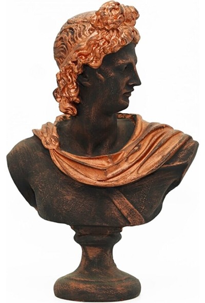 Pablofi Polyester Apollo Büst Heykeli Pablofi Polyester Apollo Büst Heykeli