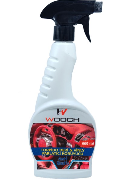 Pratixstore Wooch Torpido Deri & Plastik Parlatıcı Koruyucu Sprey 500 Ml. (Anti Static) Pratixstore Wooch Torpido Deri & Plastik Parlatıcı Koruyucu Sprey 500 Ml. (Anti Static)