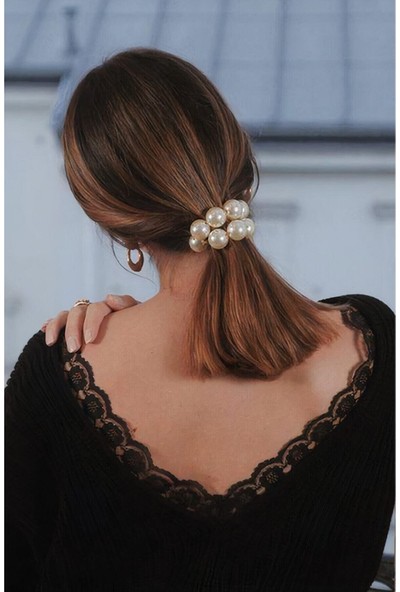 FullControl Kadın Inci Esnek Saç Tokası FullControl Kadın Inci Esnek Saç Tokası