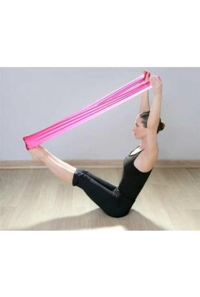 Sin@rasta Pilates Bandı Plates Egzersiz Direnç Lastiği 1 Adet