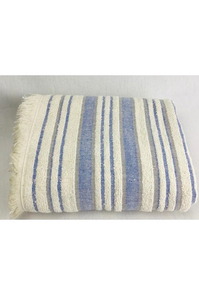 Banyo Havlusu Peştamal Model 70X140 Deluxs Mavi