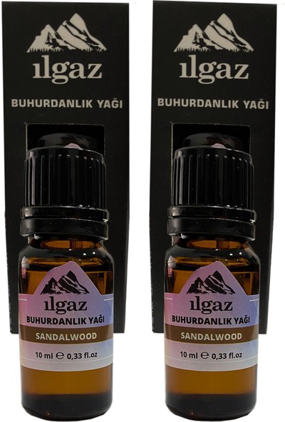 Ilgaz 2'li Buhurdanlık Kokusu Sandal Ağacı Yağı 10 ml Aromaterapik Sandal Ağacı Ortam Kokusu Ilgaz 2'li Buhurdanlık Kokusu Sandal Ağacı Yağı 10 ml Aromaterapik Sandal Ağacı Ortam Kokusu