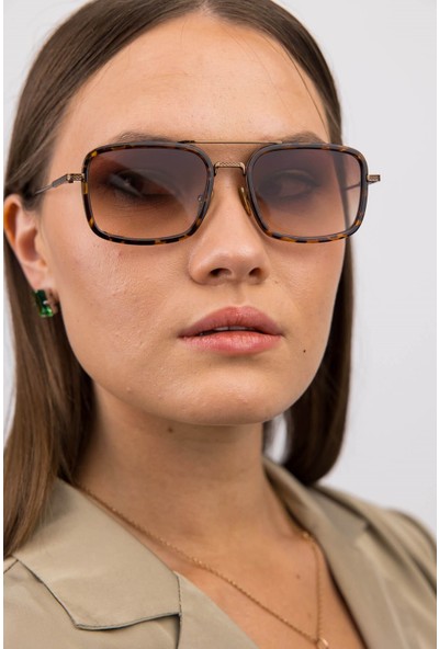 Bilge Karga Claude Leopard Güneş Gözlüğü