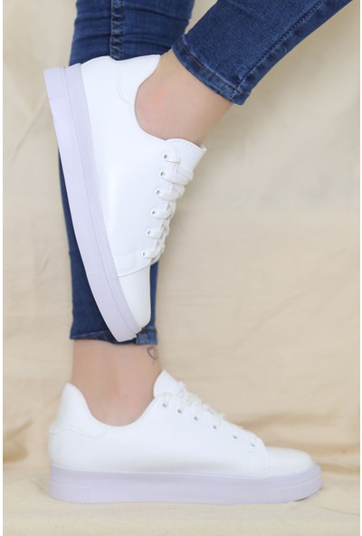 Kalın Tbn Günlük Ayakkabı Beyaz - 8585.264.