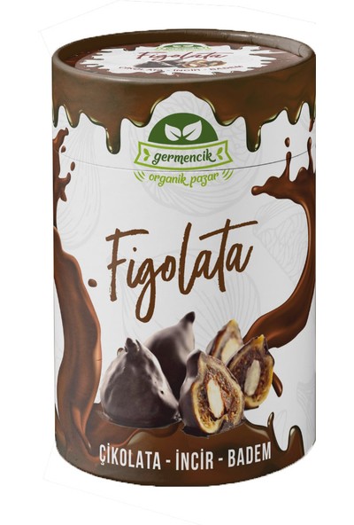 Figolata Bitter Çikolata Kaplı Bademli Incir 210 gr Germencik Organik Figolata Bitter Çikolata Kaplı Bademli Incir 210 gr Germencik Organik
