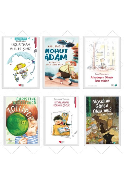 Uçurtmam Bulut Şimdi /nohut Adam /arkadaşım Olmak Ister Misin? /lollipop/kitaplardan Korkan Çocuk /masalımı Gören Oldu Mu?