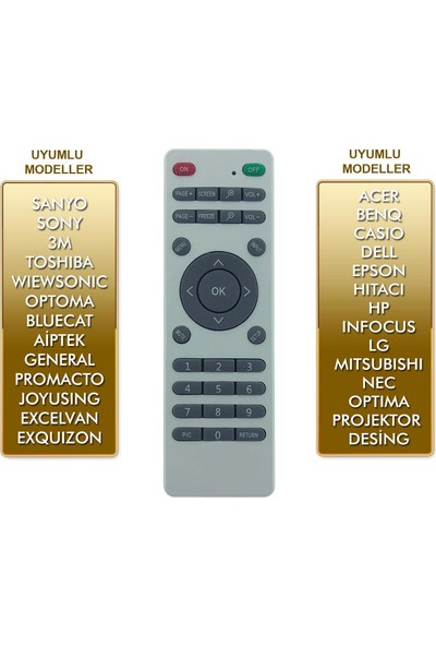 Polaxtor Akıllı Projeksiyon Kumanda Unıversal Tüm Modellere Uyumlu V4 Rk-41 Yazısız Polaxtor Akıllı Projeksiyon Kumanda Unıversal Tüm Modellere Uyumlu V4 Rk-41 Yazısız