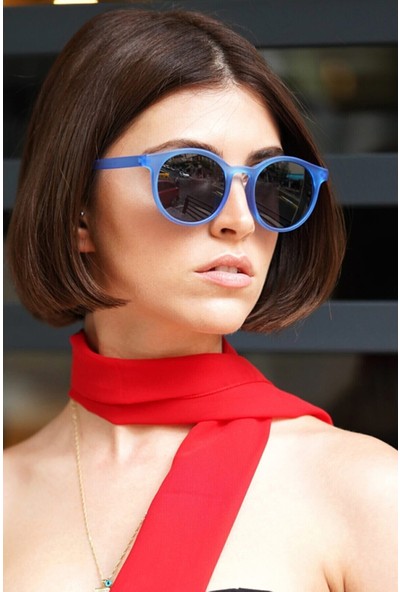 Modalucci Mavi Unisex Güneş Gözlüğü Modalucci Mavi Unisex Güneş Gözlüğü