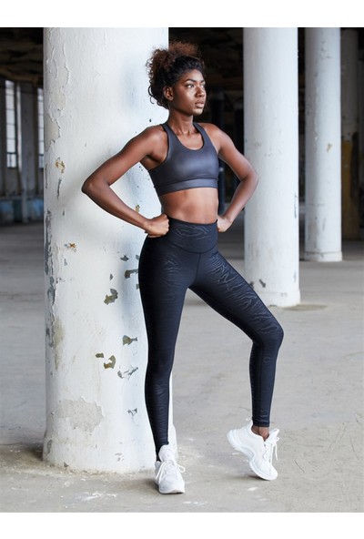 Deri Görünümlü Tayt 1061