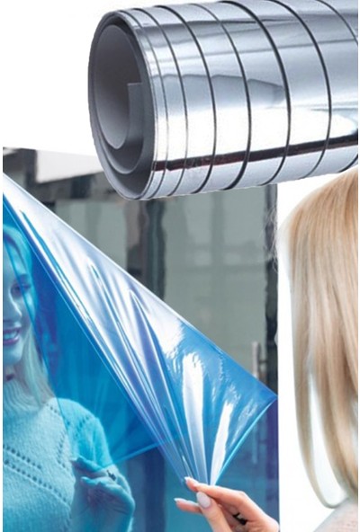 Yapışkanlı Folyo Ayna (100X50 Cm) Kırılmaz Çizilmez Yapışkanlı Folyo Ayna (100X50 Cm) Kırılmaz Çizilmez