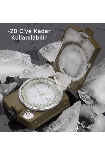 Kamp Aletleri Akordion Kamp Pusulası Küçük Katlanabilir Kamp Aletleri Akordion Kamp Pusulası Küçük Katlanabilir