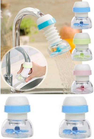 Real ÖZS-1903 Fırfırlı Musluk Filtresi Tasarruf Filtresi Real ÖZS-1903 Fırfırlı Musluk Filtresi Tasarruf Filtresi