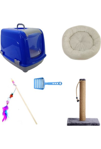 Sennedilersen Eko Kedi Başlangıç Seti Mavi 5 Parça