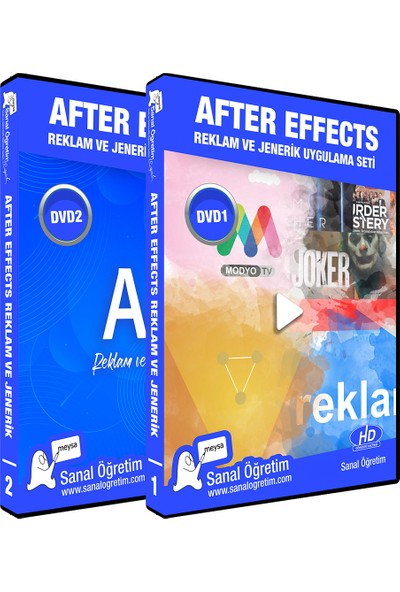Sanal Öğretim After Effects Reklam ve Jenerik Video Ders Eğitim Seti Sanal Öğretim After Effects Reklam ve Jenerik Video Ders Eğitim Seti