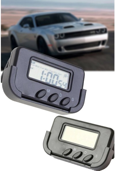 Dijital Küçük Masa-Araba Saati