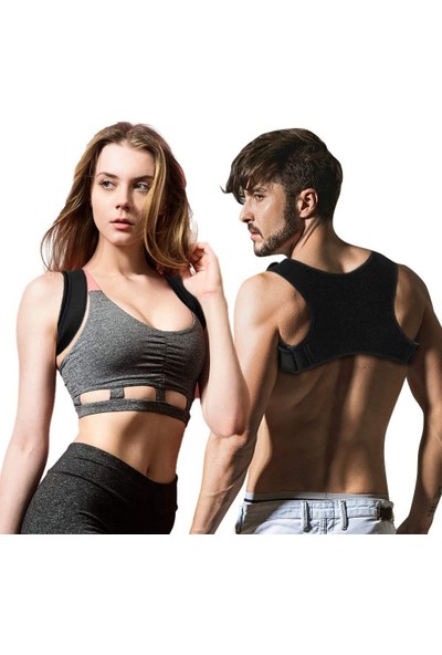 Ankaflex Dik Durus Korsesi Medikal Kambur Önleyici Bel Sırt Omuz Korsesi Dikleştirici Korse
