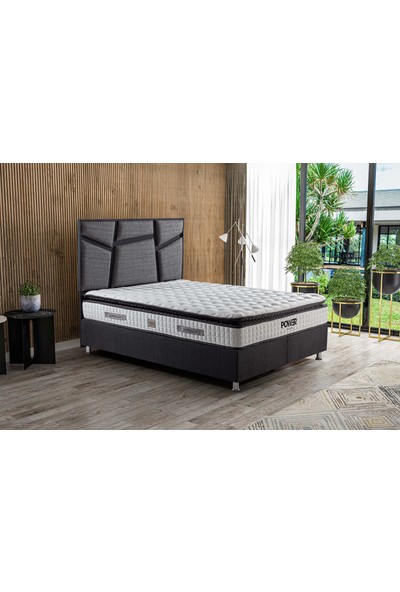 Sleepbucks Power Set Baza+Başlık+Pedli Spacer Kumaşlı Yatak Sleepbucks Power Set Baza+Başlık+Pedli Spacer Kumaşlı Yatak
