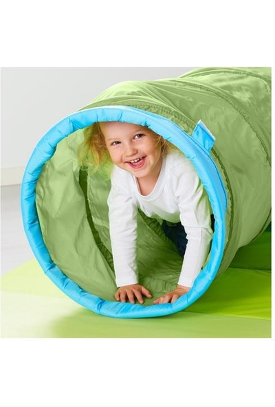 IKEA Çocuk Oyun Tüneli, Yeşil Renk Ikea 145 Cm,katlanabilir Çocuk Oyun Aktivitesi IKEA Çocuk Oyun Tüneli, Yeşil Renk Ikea 145 Cm,katlanabilir Çocuk Oyun Aktivitesi