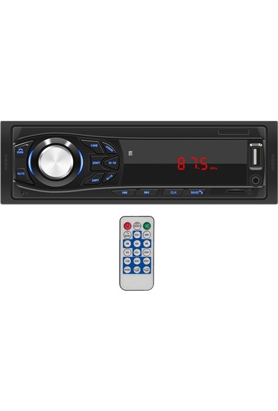 Bluetooth Oto Teyip Araba USB Teyp Fm Sd USB Stereo Ses Radyo Aux Kumandalı Bluetooth Oto Teyip Araba USB Teyp Fm Sd USB Stereo Ses Radyo Aux Kumandalı