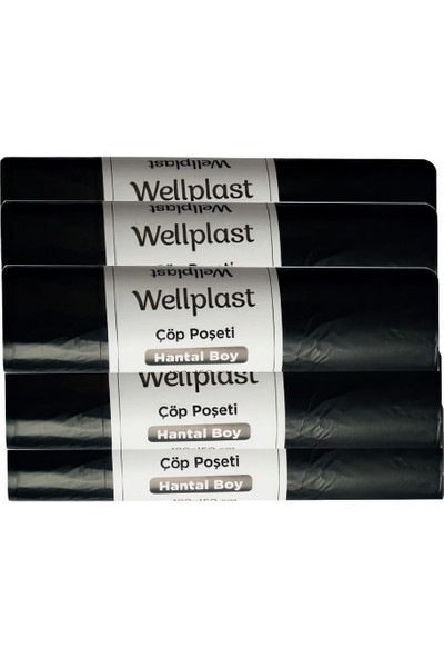Wellplast 100*150 Hantal Çöp Torbası 500 gr
