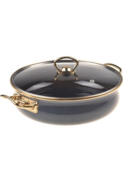 Taşev Kayra Karnıyarık Tencere Gri 24 cm