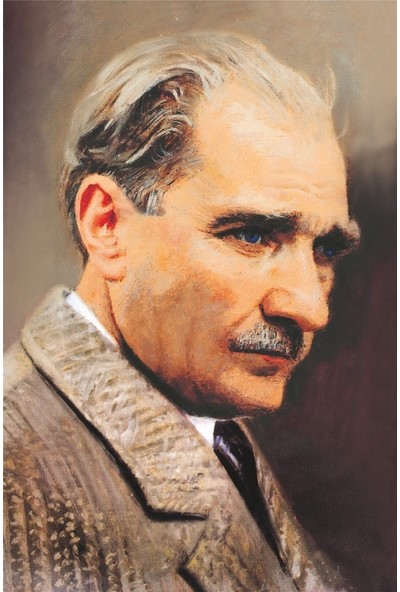 Atatürk Görselli Bayrak 70X105CM