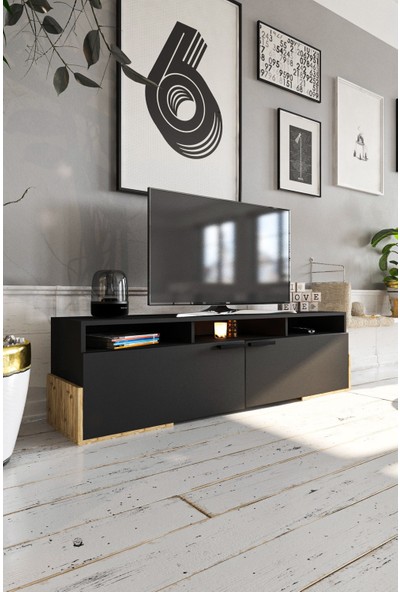 Boareal Marin Tv Sehpası Antrasit Gri Boareal Marin Tv Sehpası Antrasit Gri