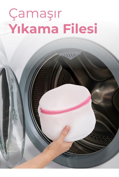 She Berrak Fermuarlı Çamaşır Yıkama Filesi