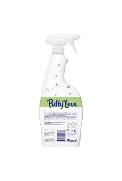 Puffy Love Tüy Tutmaz Tekstil Spreyi 750ML Puffy Love Tüy Tutmaz Tekstil Spreyi 750ML