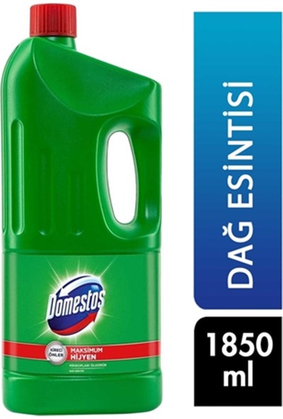 Domestos Ultra Yoğun Çamaşır Suyu Dağ Esintisi 1850 ml Domestos Ultra Yoğun Çamaşır Suyu Dağ Esintisi 1850 ml