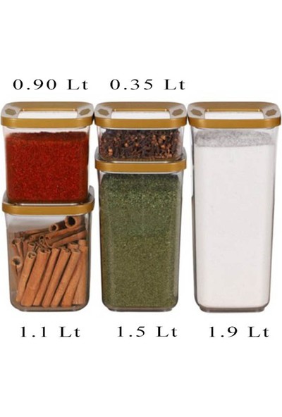 Hobi Box 5 Li Kare Saklama Kabı S743 Hobi Box 5 Li Kare Saklama Kabı S743