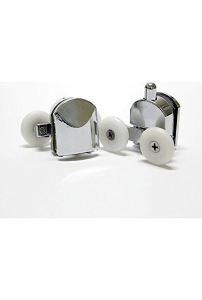 Ilhanusta 2 Adet Duşakabin Teker (1 Ad. Üst/1 Ad.alt) Rulmanlı Duşakabin Teker