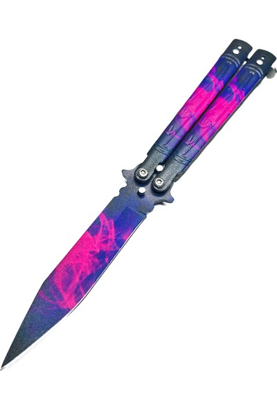 Vasque - Kamuflaj Renkli Çelik-Kelebekk-Çakı-21 cm Vasque - Kamuflaj Renkli Çelik-Kelebekk-Çakı-21 cm