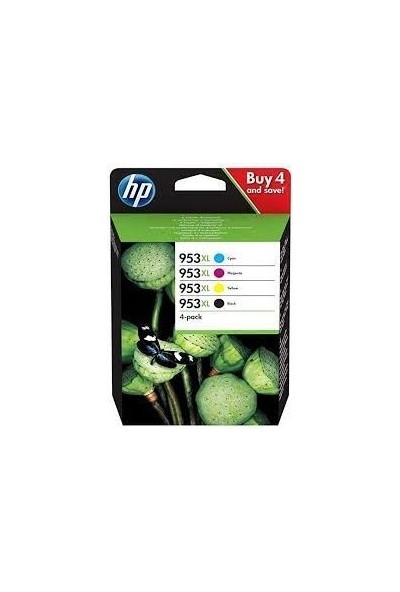 Hp 953XL C,m,y,k 4 Renk Kartuş Seti Hp 953XL C,m,y,k 4 Renk Kartuş Seti