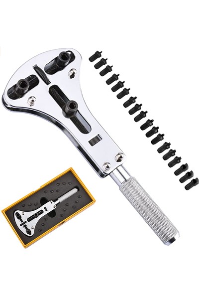 Saat Kordonu Yay Çubuğu Bağlantı Pim Ayarı Saat Arkası Kasa Çıkarma Açıcı (Yurt Dışından)