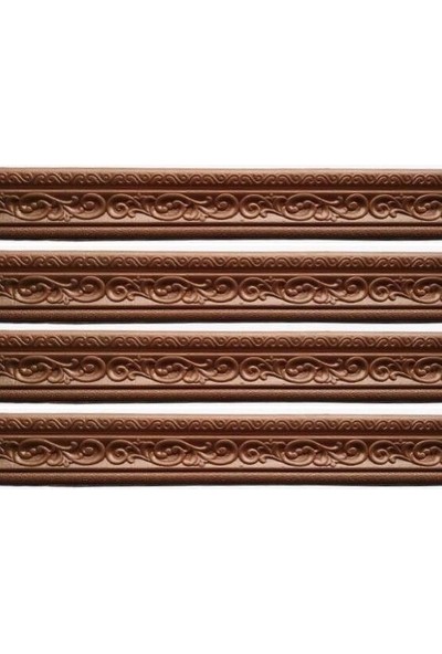 Motifli Kahverengi Esnek 8CM-230CM x 4 Adet Yapışkanlı Duvar Çıta Çerçeve Süpürgelik Motifli Kahverengi Esnek 8CM-230CM x 4 Adet Yapışkanlı Duvar Çıta Çerçeve Süpürgelik