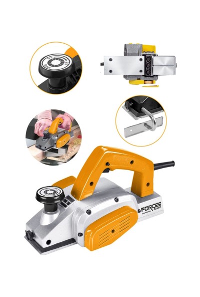 Germany Flugzeug 4200 W Çift Bıçaklı Bakır Sargılı Sjs Metal Şanzıman Planya Rende Makinesi