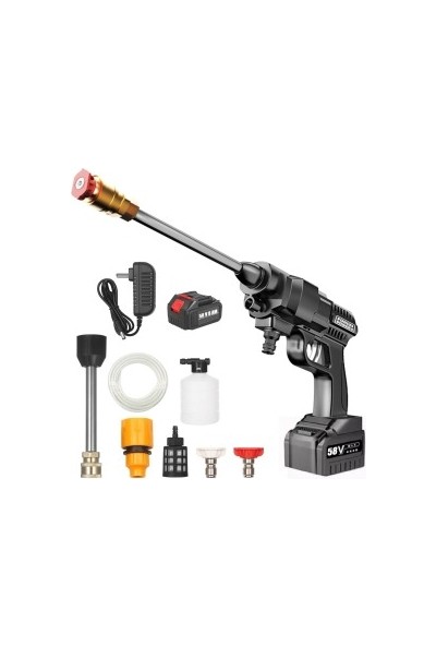 Forces Power Forces&power Germany X-Line Motor 58 W 10 Ah Şarjlı Oto Yıkama Makinesi 50 Bar Basınçlı Yıkama Forces Power Forces&power Germany X-Line Motor 58 W 10 Ah Şarjlı Oto Yıkama Makinesi 50 Bar Basınçlı Yıkama