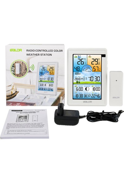 Baldr Çok Fonksiyonlu Hava Istasyonu Alarm Saati (Yurt Dışından)