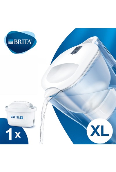 Brita Aluna Xl Filtreli Su Arıtmalı Sürahi Beyaz Brita Aluna Xl Filtreli Su Arıtmalı Sürahi Beyaz