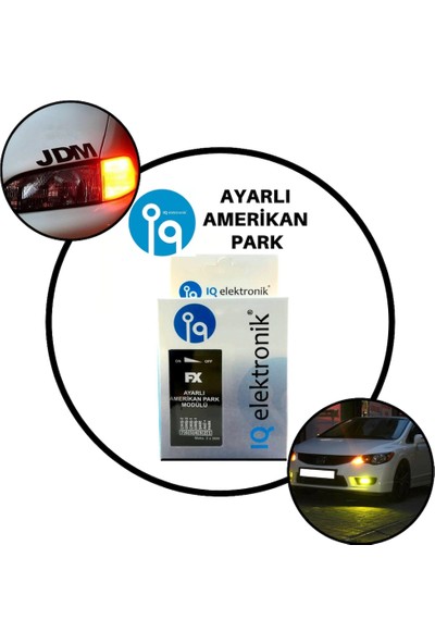 Iq Ayarlı Amerikan Park Modülü Muayene Kontrolüne Uygun