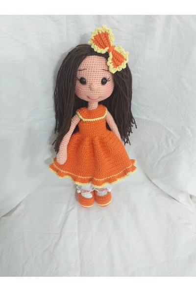 Toys City Turuncu Ilknur Örgü Oyuncak