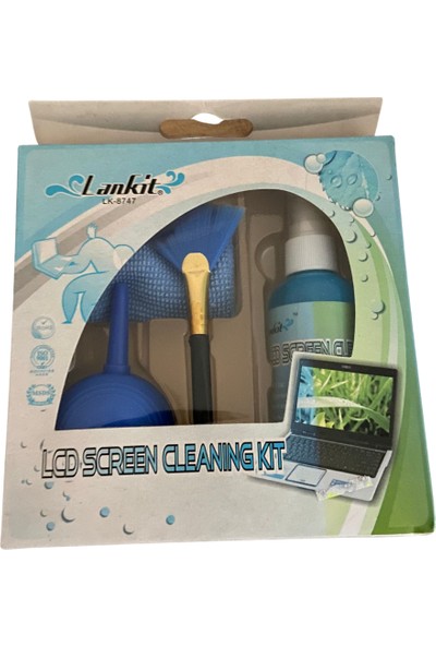 Lankit LK-8747 Televizyon - Pc - Laptop Ekran Temizleme Seti Lankit LK-8747 Televizyon - Pc - Laptop Ekran Temizleme Seti