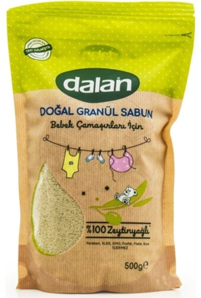 Doğal Granül Sabun Zeytinyağlı Toz Deterjan 500 gr Doğal Granül Sabun Zeytinyağlı Toz Deterjan 500 gr