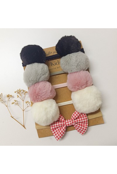 Minnie Kids 5'li Bandana Seti